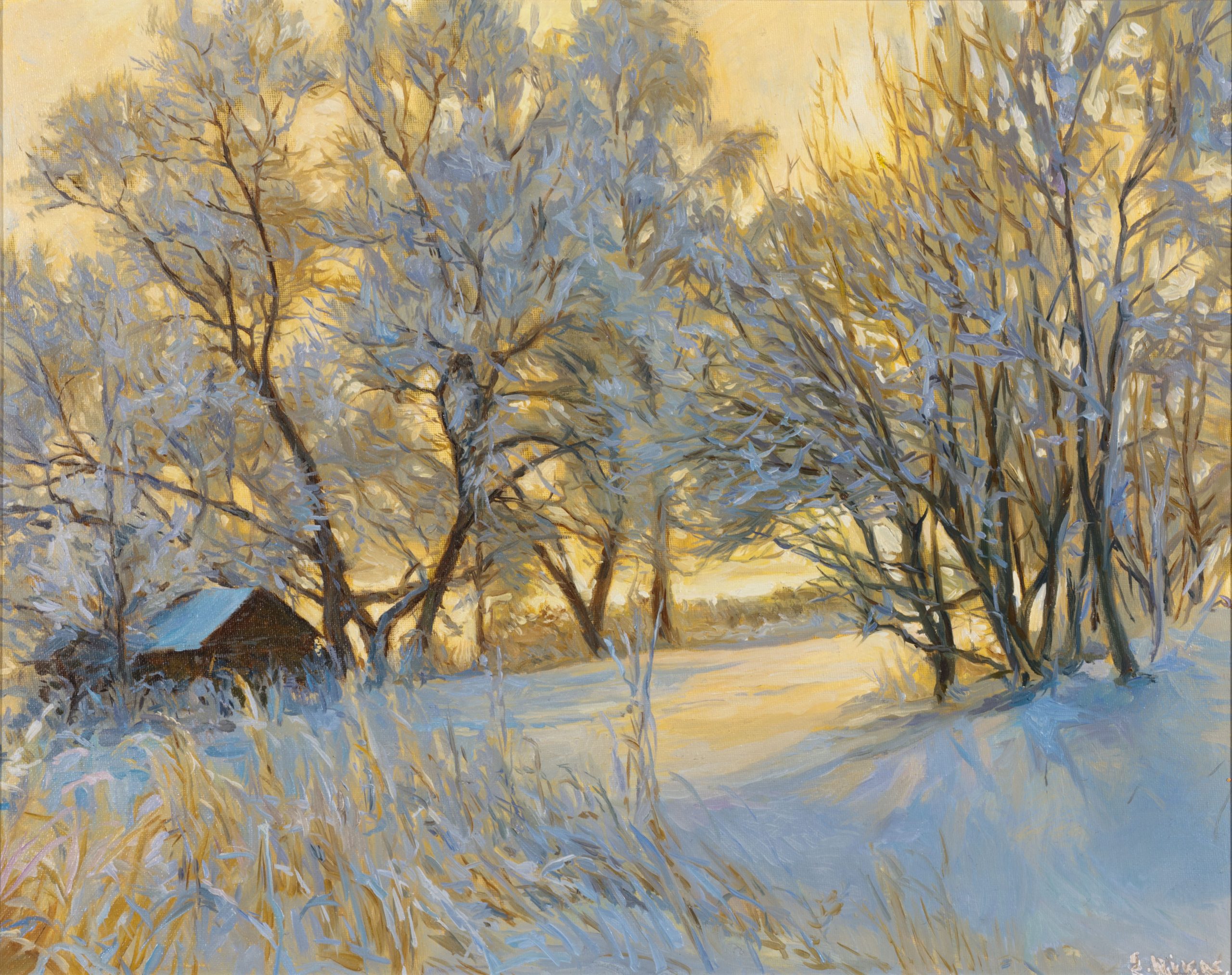 Nikas Safronov — The famous artist